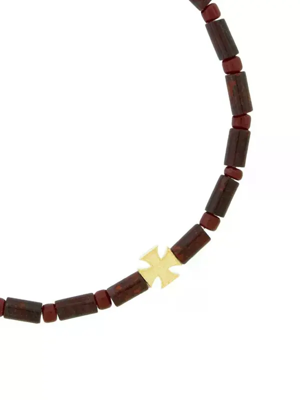Luis Morais Maltese Cross Jasper Bracelet