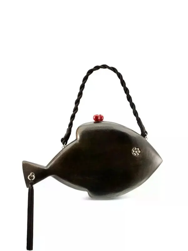 SIMONMILLER Carved Fish Tote Bag