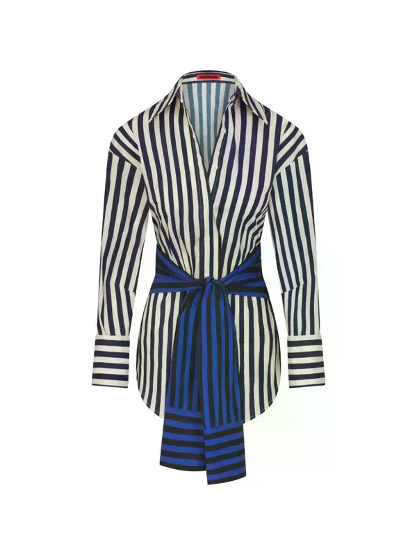 SIMONMILLER Inna Poplin Tie-waist Shirt