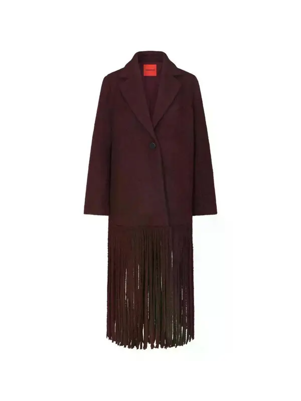 SIMONMILLER Vero Fringe-trimmed Coat