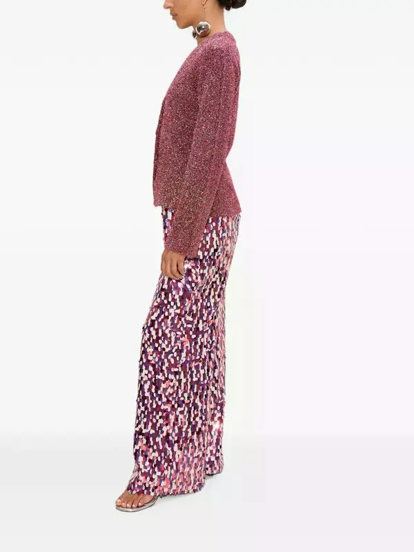 SIMONMILLER Briar Tinsel-knit Cardigan