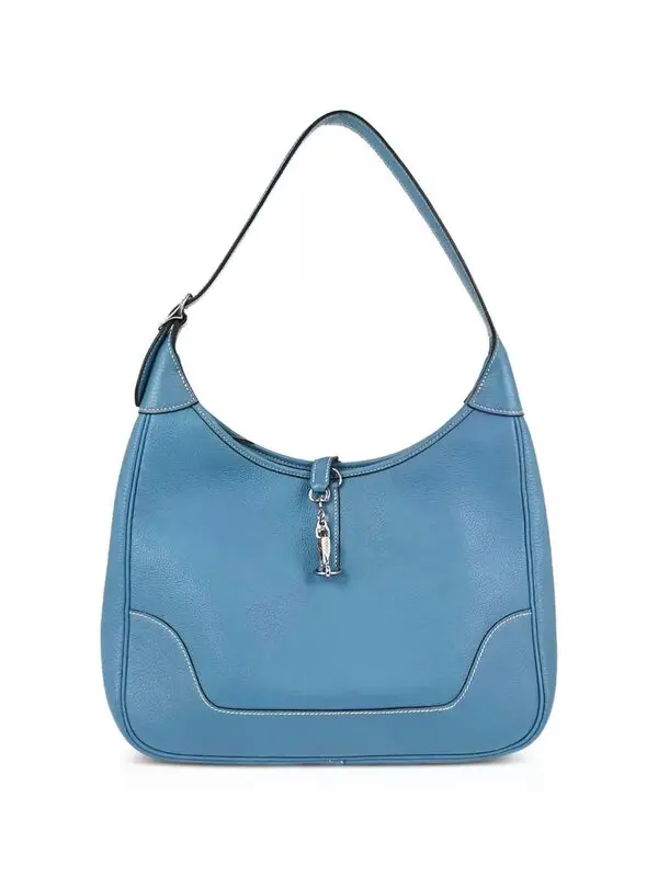 Hermès 1999 31 Trim Tote Bag - Blue