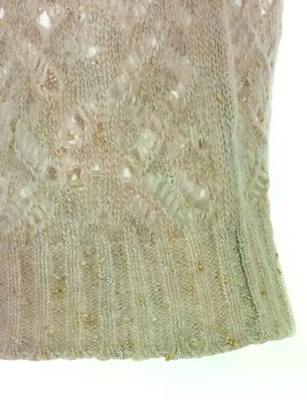 Max Mara Albero Perforated Knit Vest