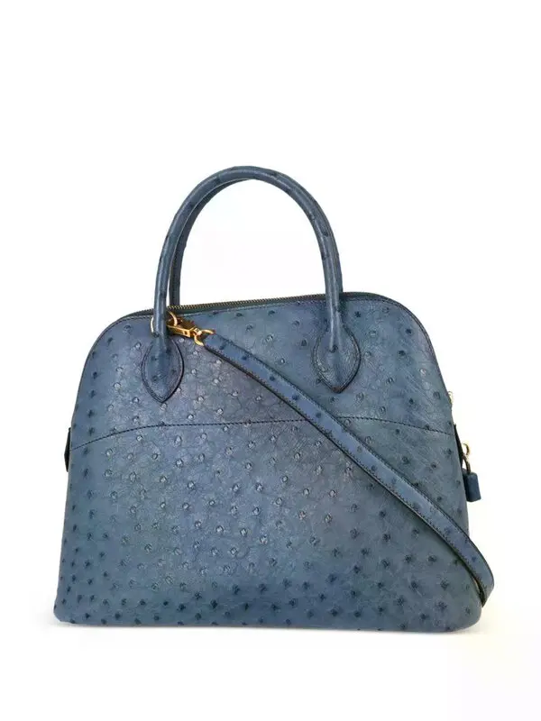 Hermès 2001 31 Bolide 2way Ostrich-leather Tote Bag