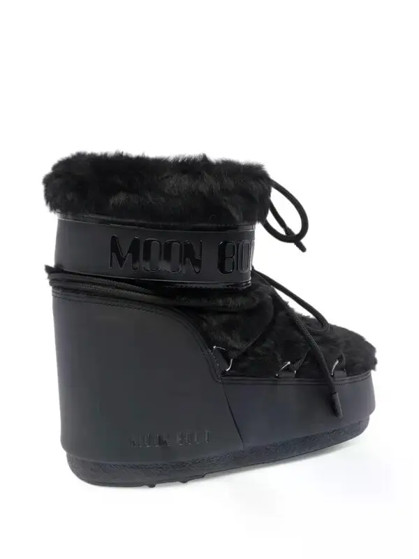 Moon Boot Faux-fur Lace-up Boots