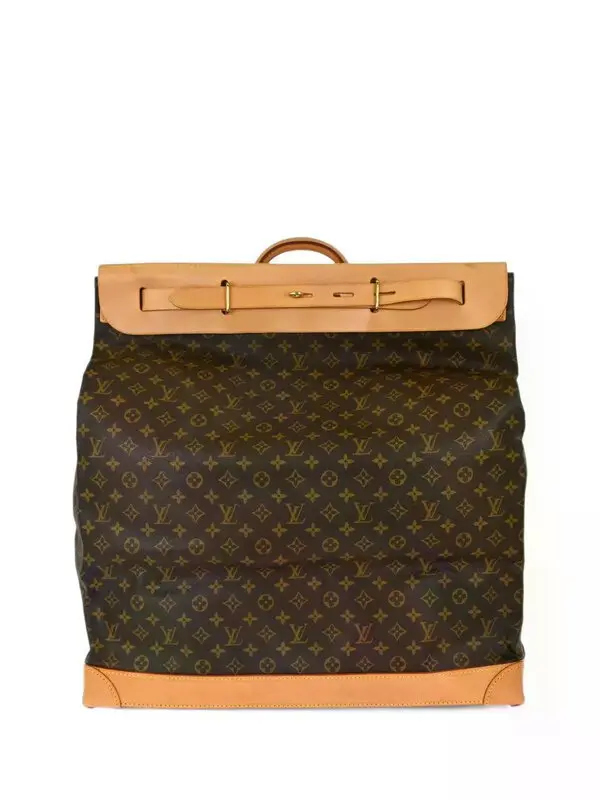 LOUIS VUITTON 55 Monogram Steamer Travel Bag