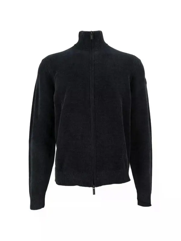 RRD Mélange-effect Zip-up Cardigan