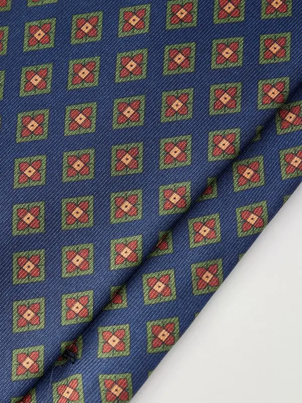 Rubinacci 8cm Printed Silk-twill Tie