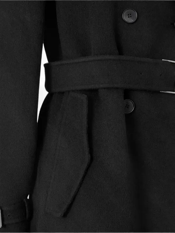 Fendi Double-breasted Belted Coat