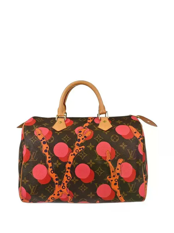 LOUIS VUITTON 30 Speedy Monogram Ramage Tote Bag - Brown