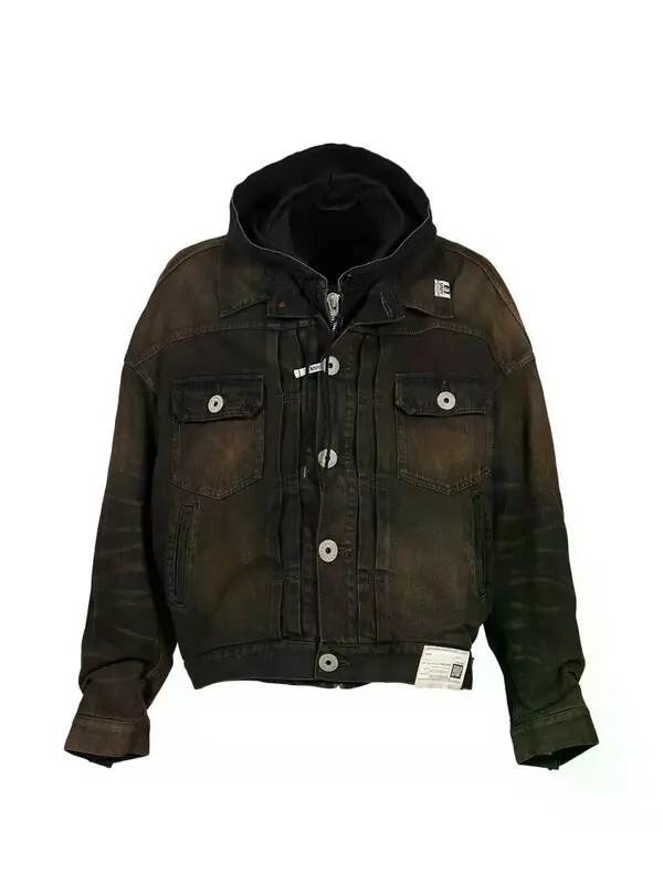 Mihara Yasuhiro Shifted Layer Denim Jacket