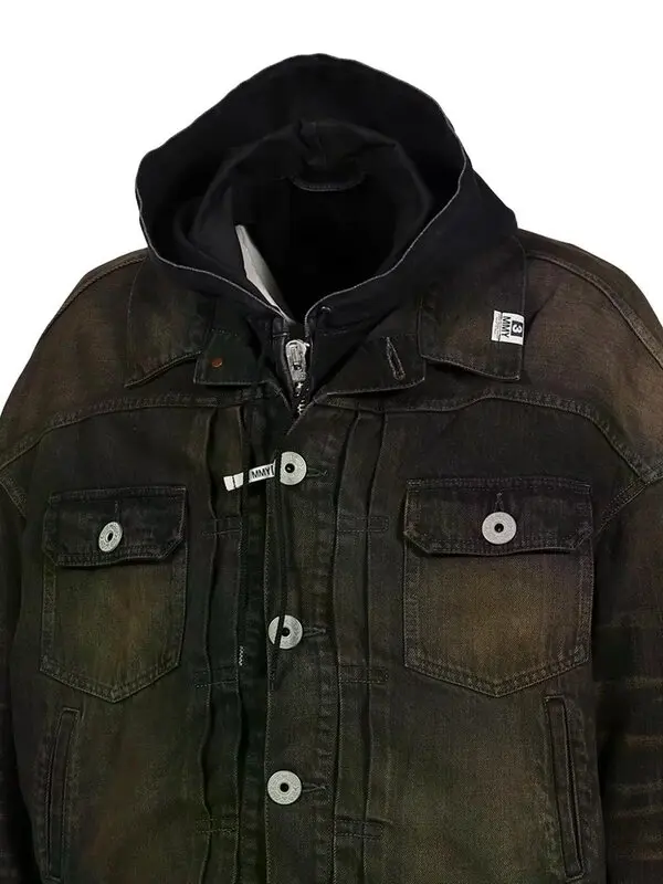 Mihara Yasuhiro Shifted Layer Denim Jacket