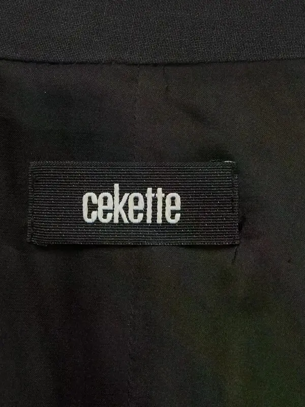 CEKETTE Single-sleeve Bow Blazer