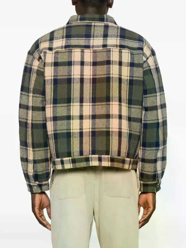 BRAM’S FRUIT Check-pattern Zip-up Jacket