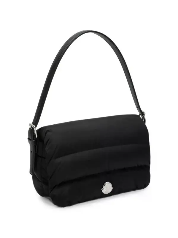 Moncler Caradoc Quilted Shoulder Bag - Black