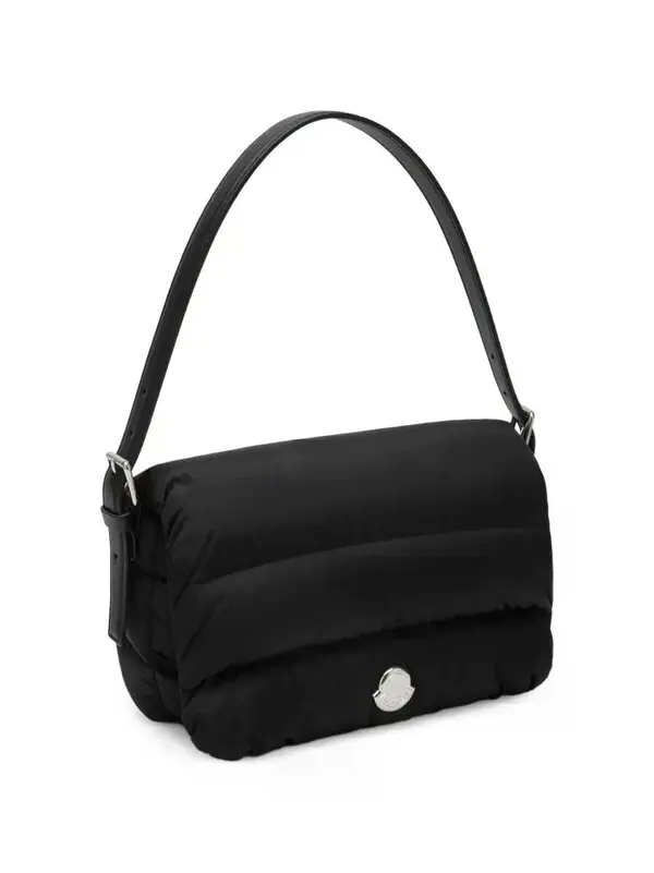 Moncler Caradoc Quilted Shoulder Bag - Black