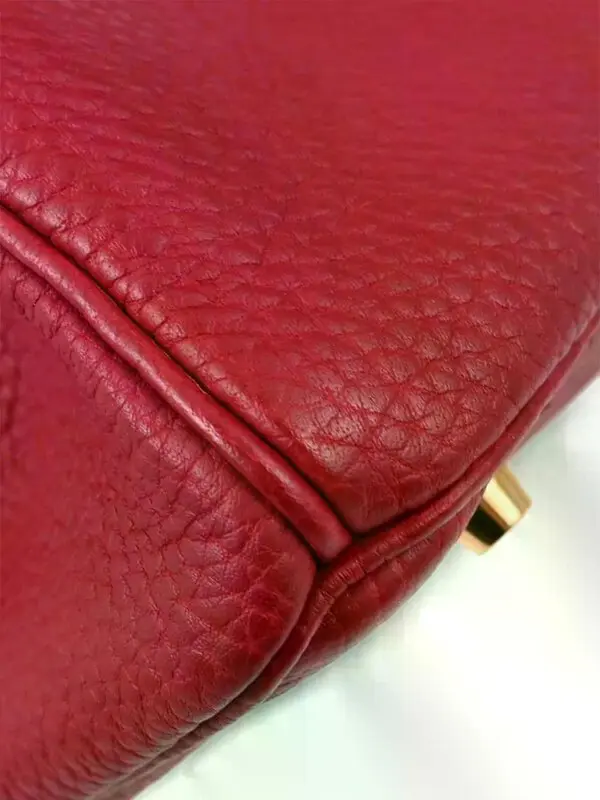 Hermès 2005 35 Birkin Tote Bag - Red