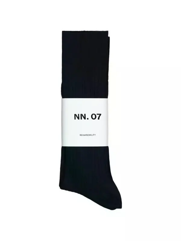 Nn07 Nine Ribbed-knit Socks Set