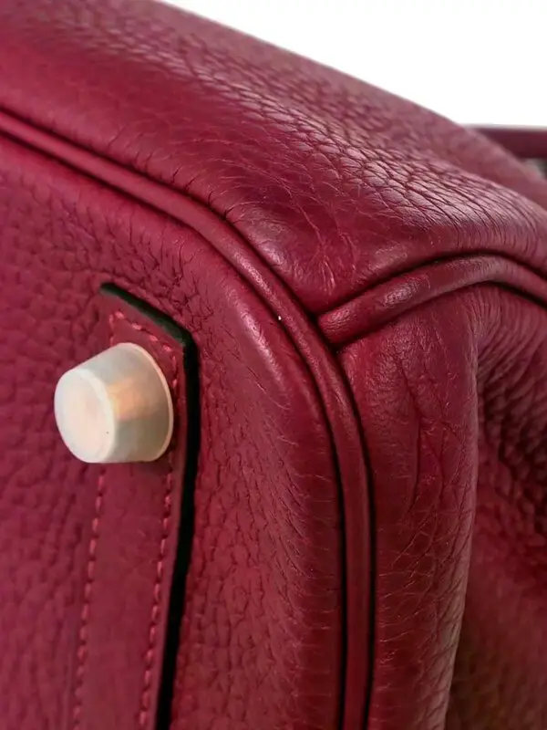 Hermès 2016 Birkin 30 Tote Bag - Red