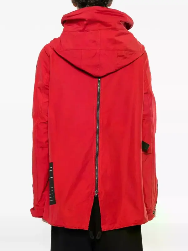 NUDE:MASAHIKO MARUYAMA Muti-zip Short Military Hooded Jacket