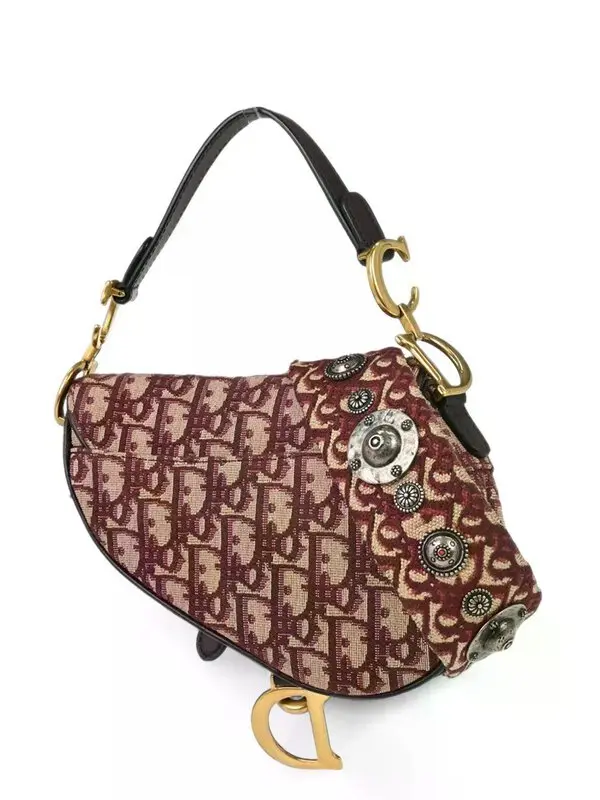 Dior Trotter Oblique Saddle Mini Handbag