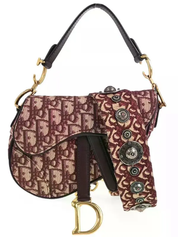 Dior Trotter Oblique Saddle Mini Handbag