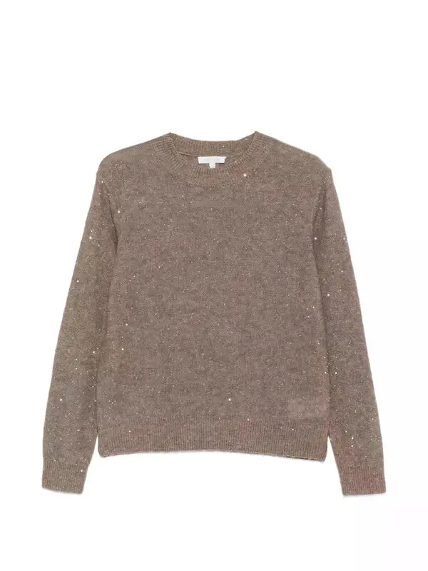 PAPER LACE Sequin-embellished Sweater