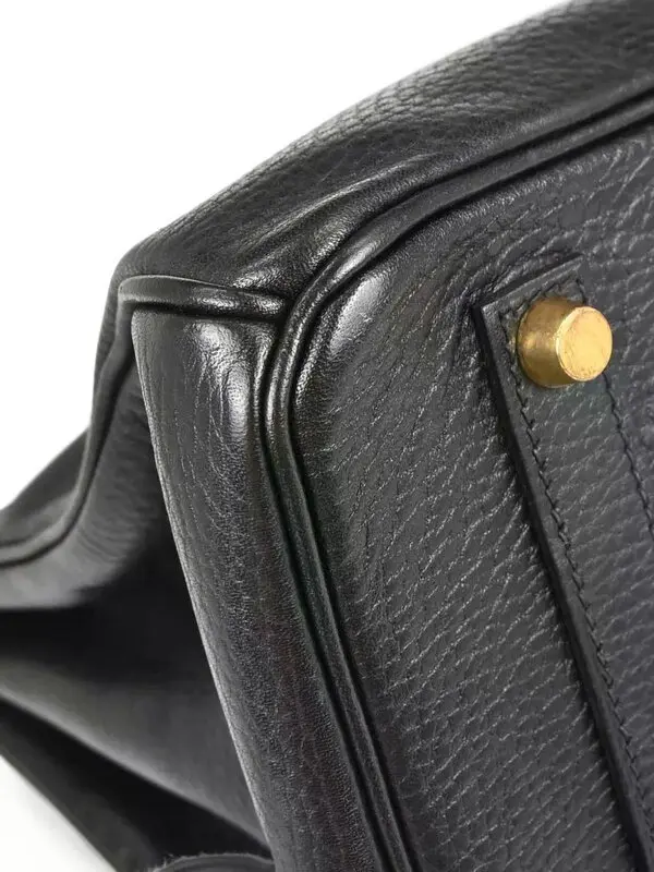 Hermès 2003 35 Birkin Ardennes Tote Bag - Black
