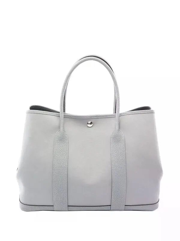 Hermès 2025 Toile And Negonda Garden Party 36 Tote Bag - Grey