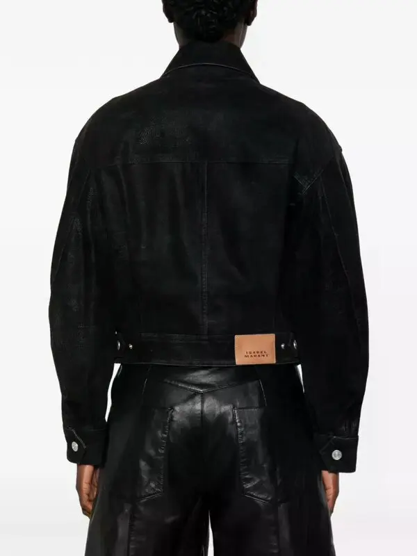 MARANT ETOILE Belma Zip-detail Panelled Jacket