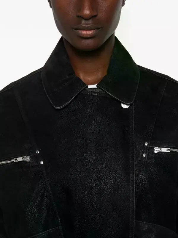 MARANT ETOILE Belma Zip-detail Panelled Jacket
