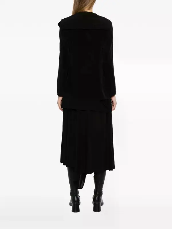 Yohji Yamamoto Asymmetric Draped Jacket