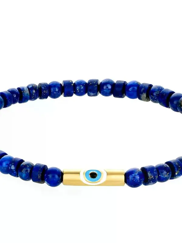 Luis Morais Evil Eye Lapis Lazuli Bracelet