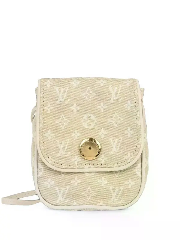 LOUIS VUITTON Mini Lin Pochette Cancun Monogram Shoulder Bag