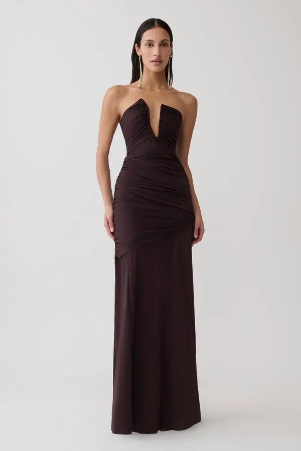 Meshki Kaiydo Gathered Centre Wire Maxi Dress