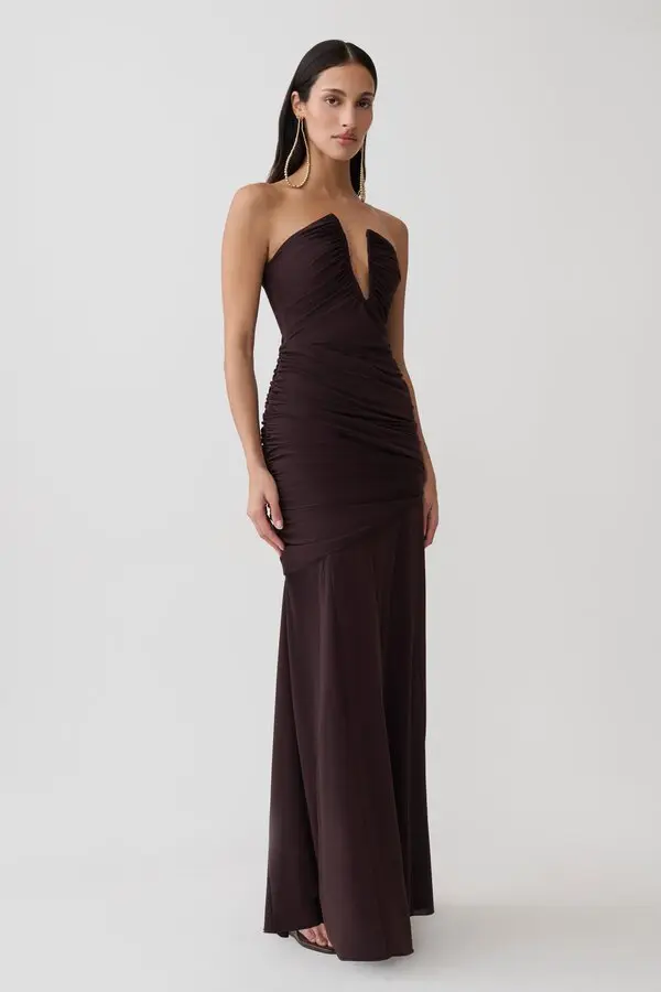 Meshki Kaiydo Gathered Centre Wire Maxi Dress