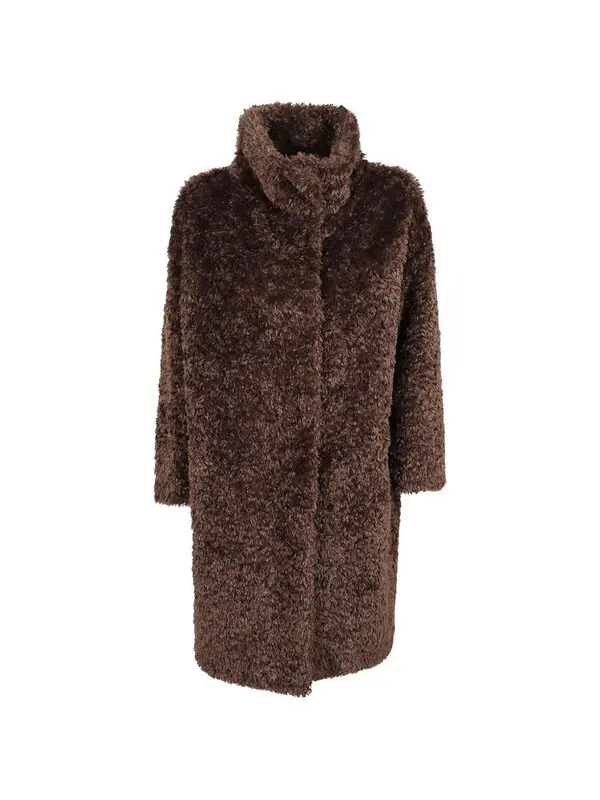 Herno Faux-fur Coat - Multicolor