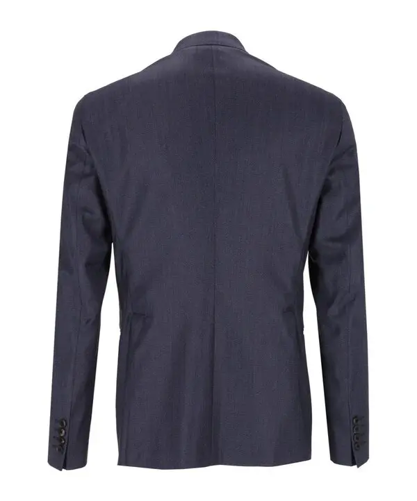 Emporio Armani Double-breasted Peak-lapel Suit
