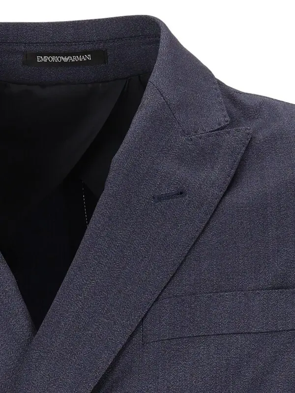 Emporio Armani Double-breasted Peak-lapel Suit