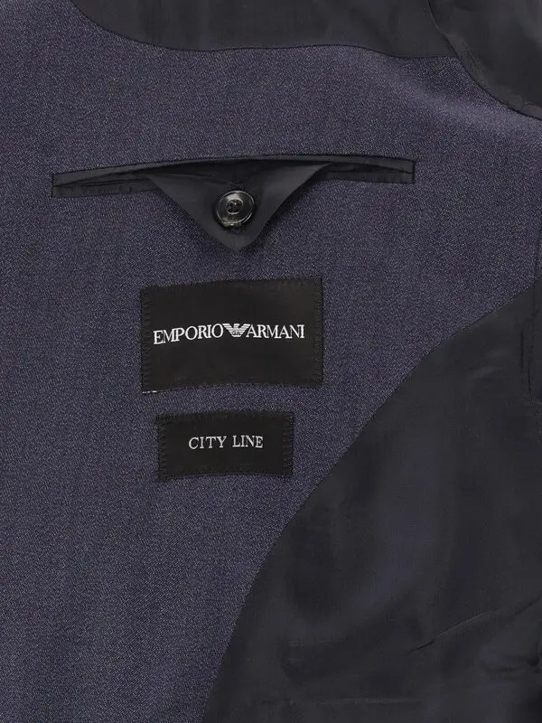 Emporio Armani Double-breasted Peak-lapel Suit