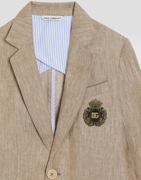Dolce & Gabbana Logo-appliqué Blazer