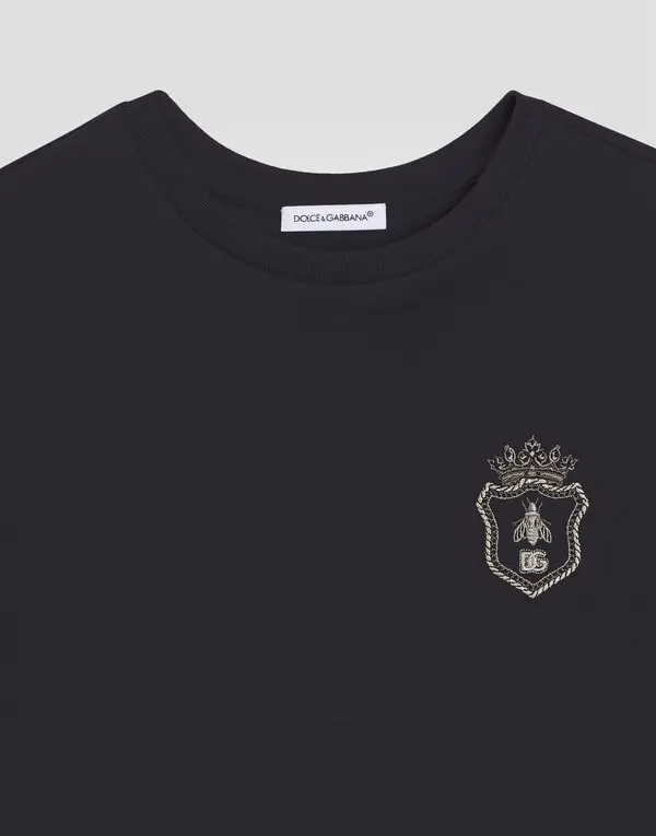 Dolce & Gabbana Patch-detail Jersey T-shirt