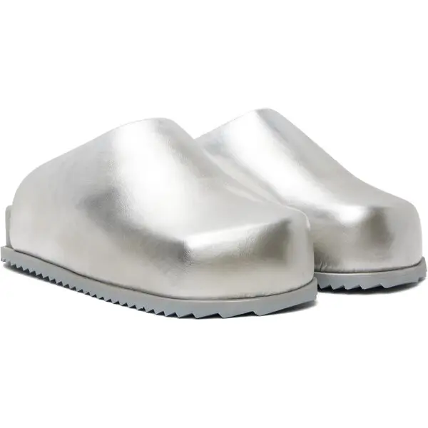 YUMEYUME Metallic Open-back Slippers