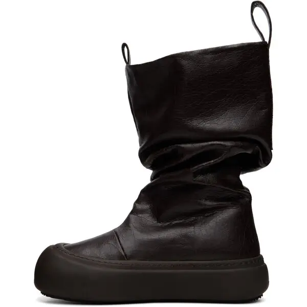 YUMEYUME Ruched Mid-calf Chelsea Boots
