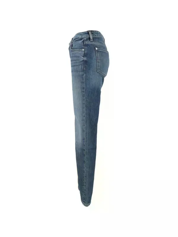 7 For All Mankind Low Cigarette Straight-leg Jeans