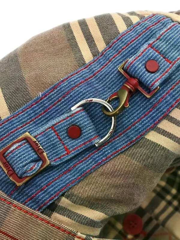 Dior 2004 Check Denim Jacket