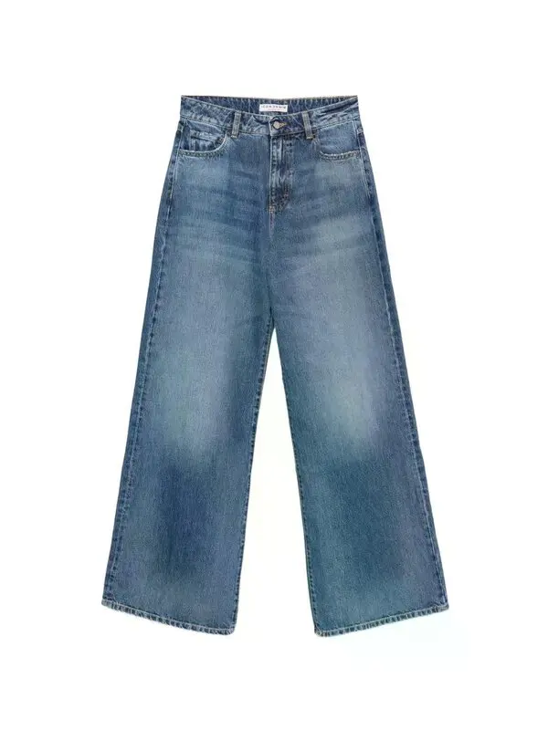 ICON DENIM LOS ANGELES Debby Wide-leg Jeans - Blue