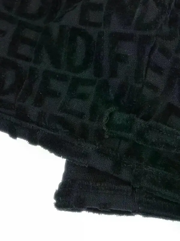 Fendi Logo-pattern Wrap Top