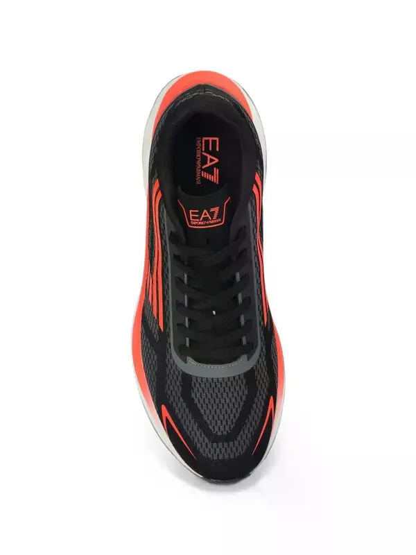 EA7 Nitro Wave 2 Logo-print Panelled Sneakers