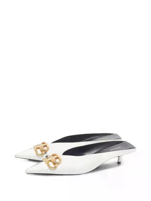 Balenciaga Bb Knife Calf Leather Mules